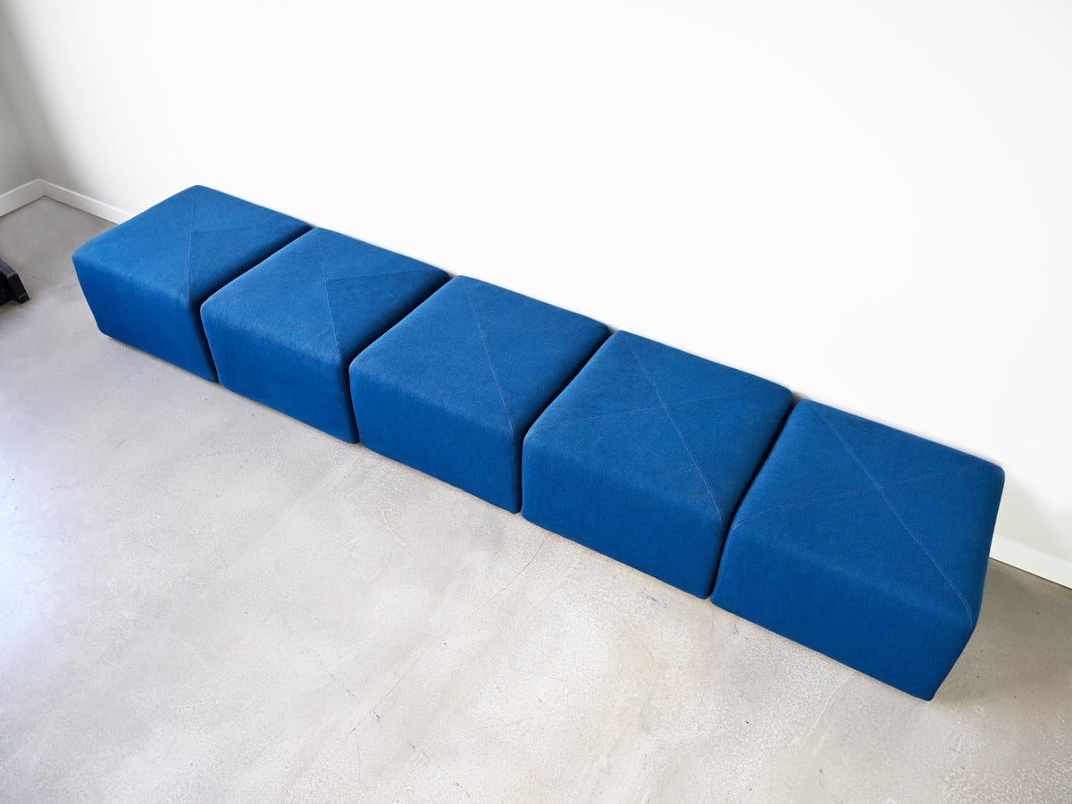 'Sistema 61' Modular Upholstered Cube Seating by Giancarlo Piretti for ...